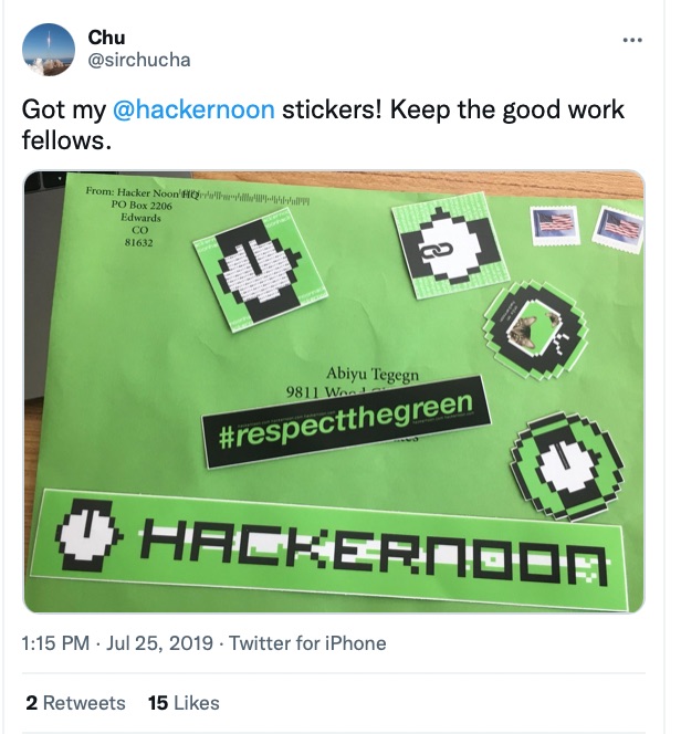 Catch HackerNoon Merch in the Wild! | HackerNoon