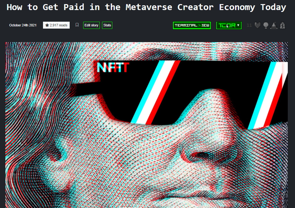 #Gaming-Metaverse Writing Contest 2021: Final Announcement | HackerNoon